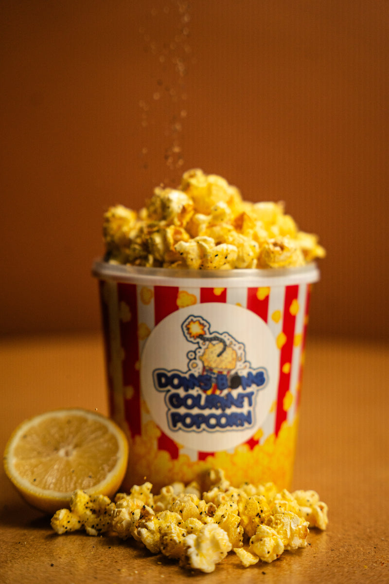 Lemon Pepper – Dom's Bomb Gourmet Popcorn